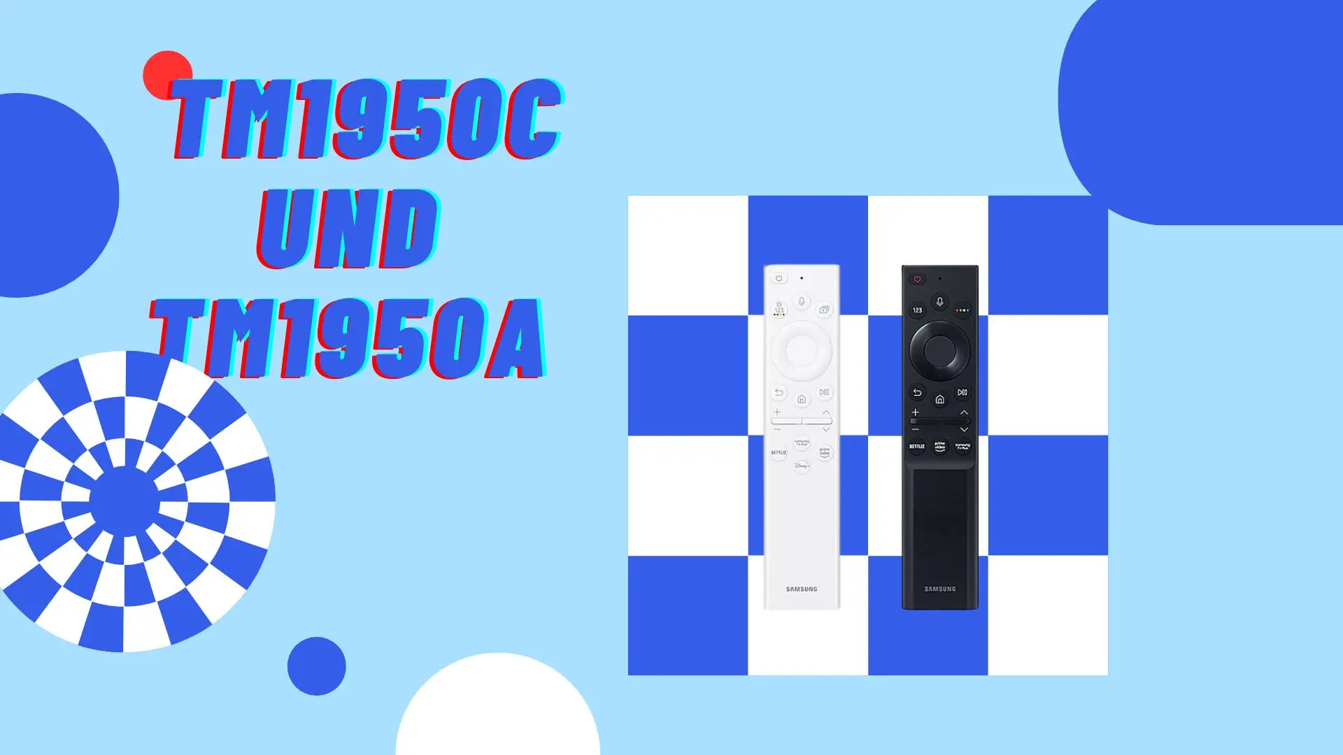 Samsung Smart Remote TM1950c und TM1950a – so wissen | Tab-TV